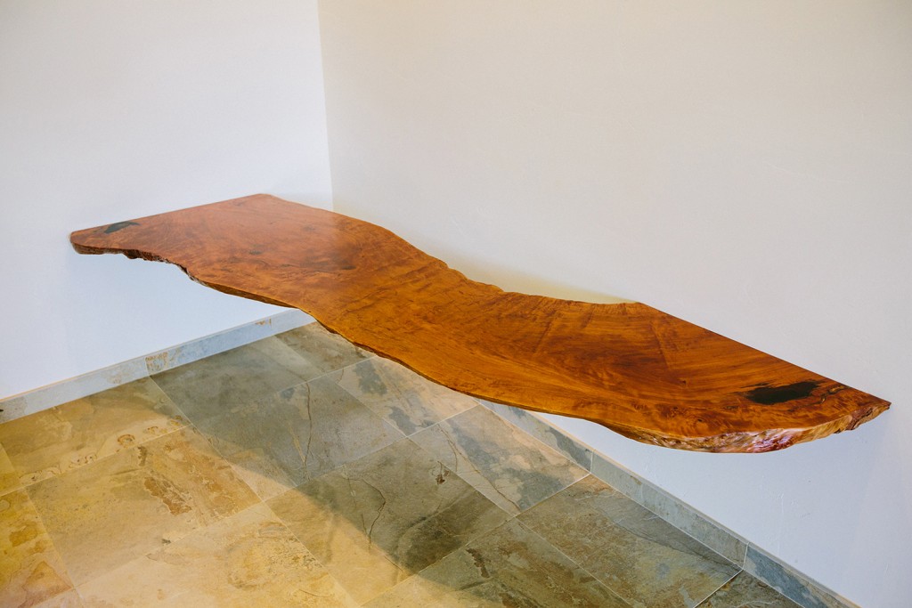 Floating Corner Bench | Mohlenkamp Woodworks