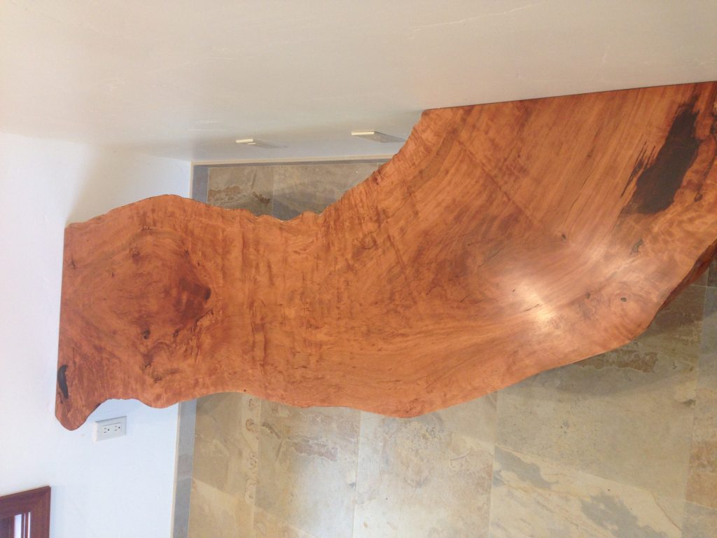 Floating Lychee Slab | Mohlenkamp Woodworks